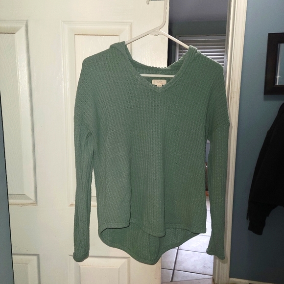 Cupio | Sweaters | Green Hoodie | Poshmark